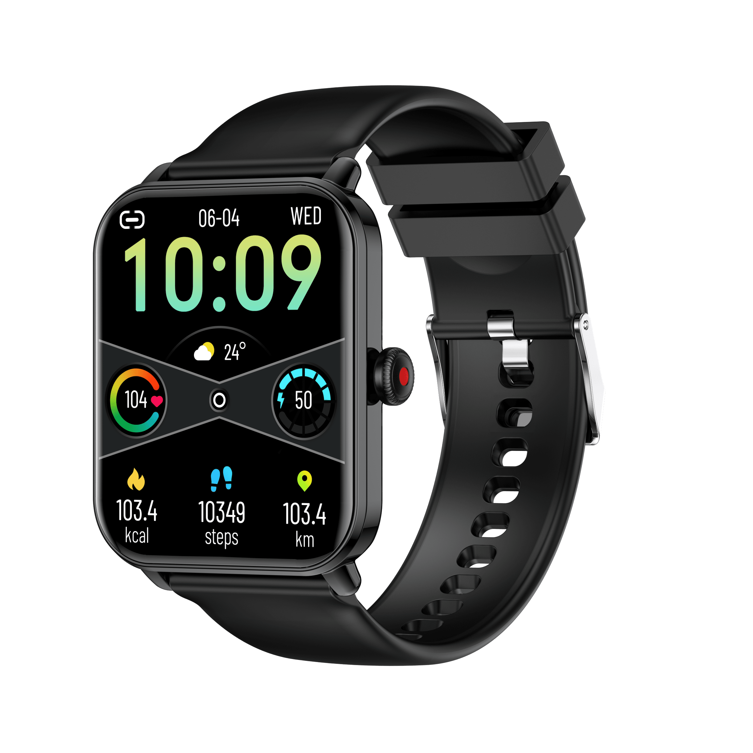 Mingdaln Smart Watch for Men Women 1.83 Inch Touch Screen Fitness Watch ...