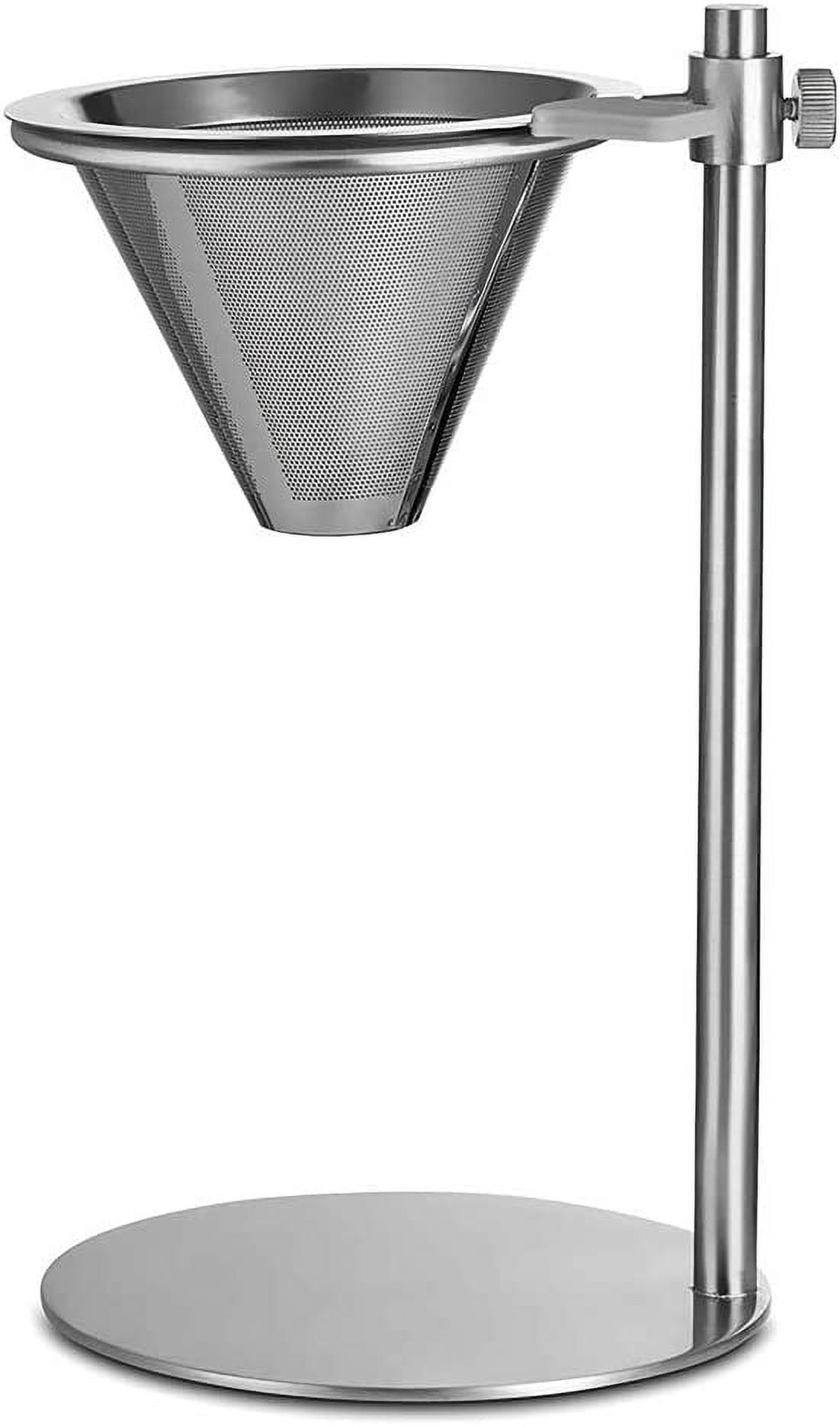 Mingkai Stainless Steel Pour Over Coffee Maker, Adjustable Pour Over ...