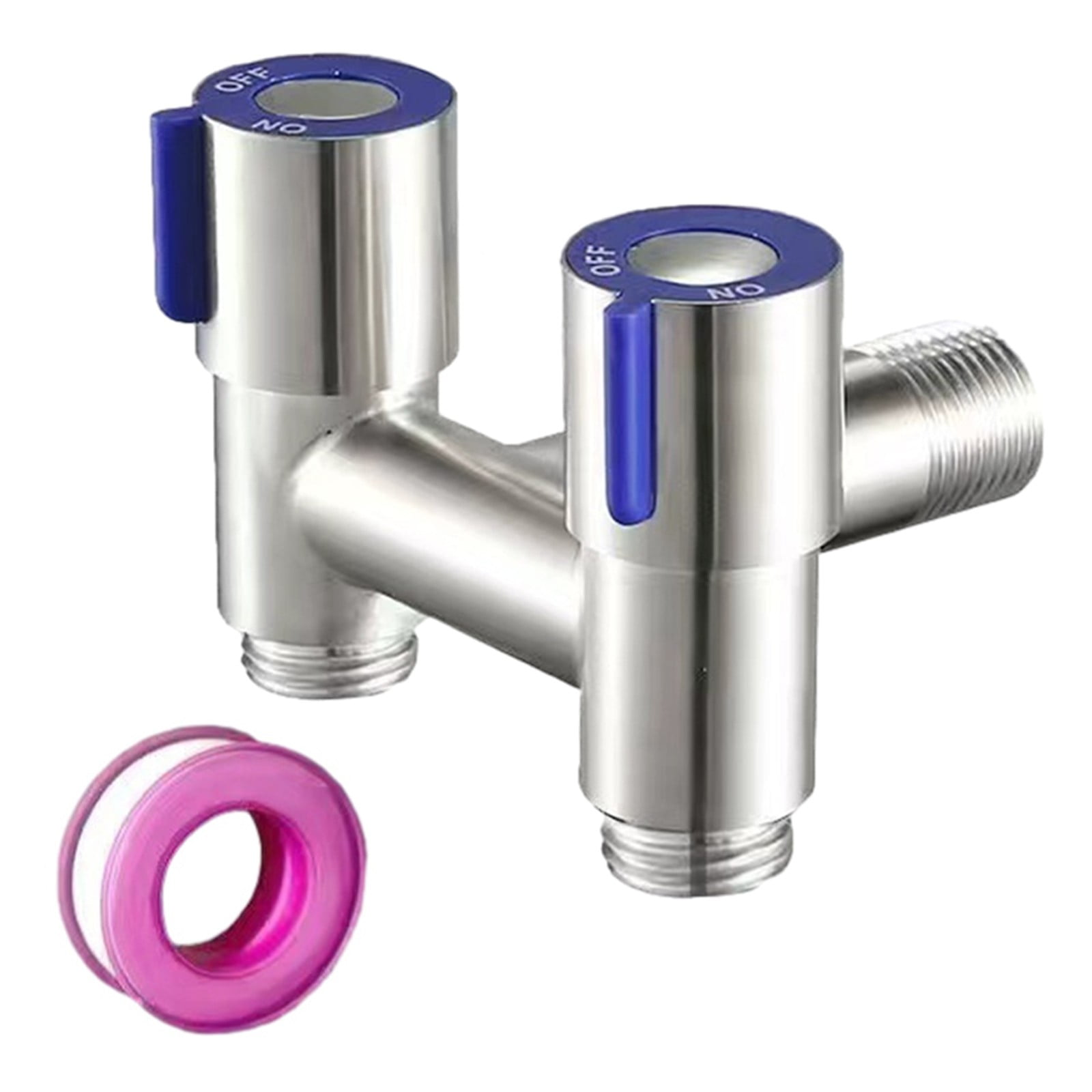 Mingkeerda Stainless steel triangle valve toilet diverter 1 in 2 out ...