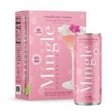 Mingle Mocktails, Cranberry Cosmo, Low Sugar Vegan Drink, 12 fl oz, 4 Pack - Walmart.com