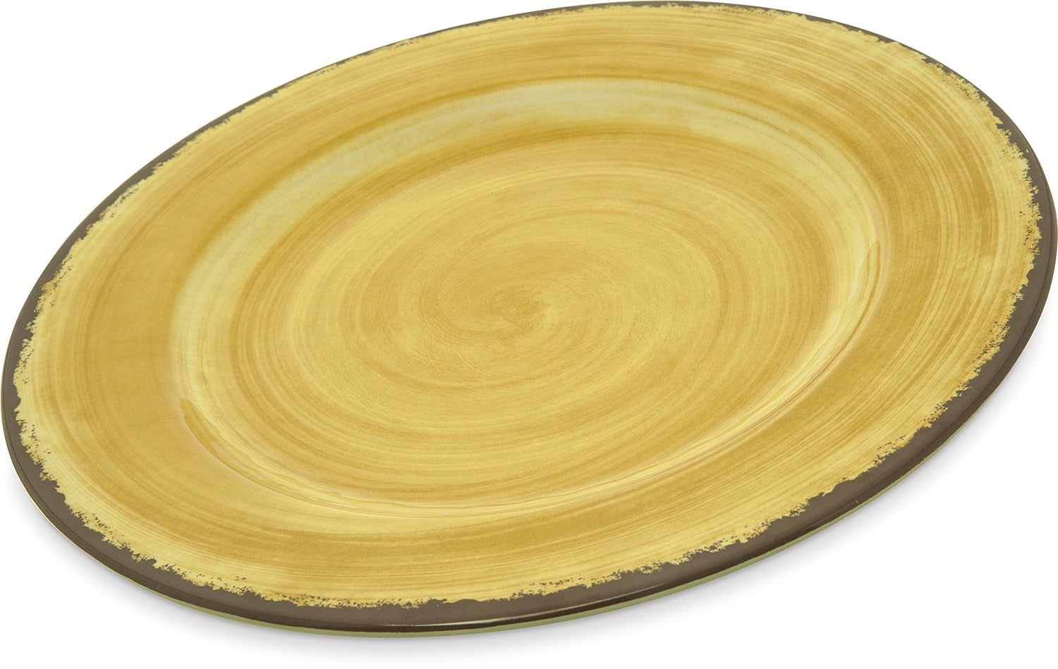 Mingle Resuable Plastic Plate Dinner Plate with Pottery for Home and ...