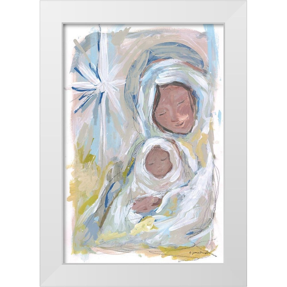 Mingo, Jessica 11x14 White Modern Wood Framed Museum Art Print Titled ...