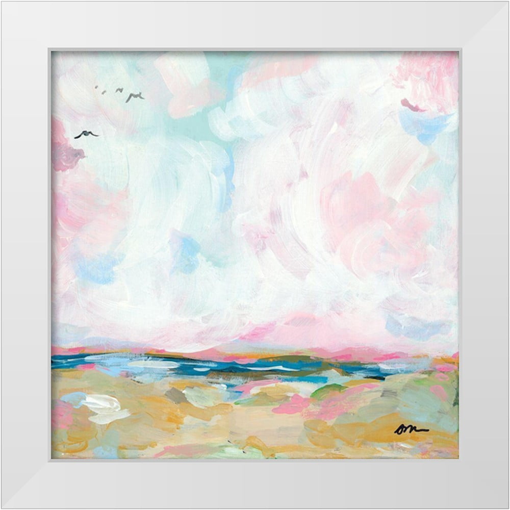 Mingo, Jessica 12x12 White Modern Wood Framed Museum Art Print Titled ...