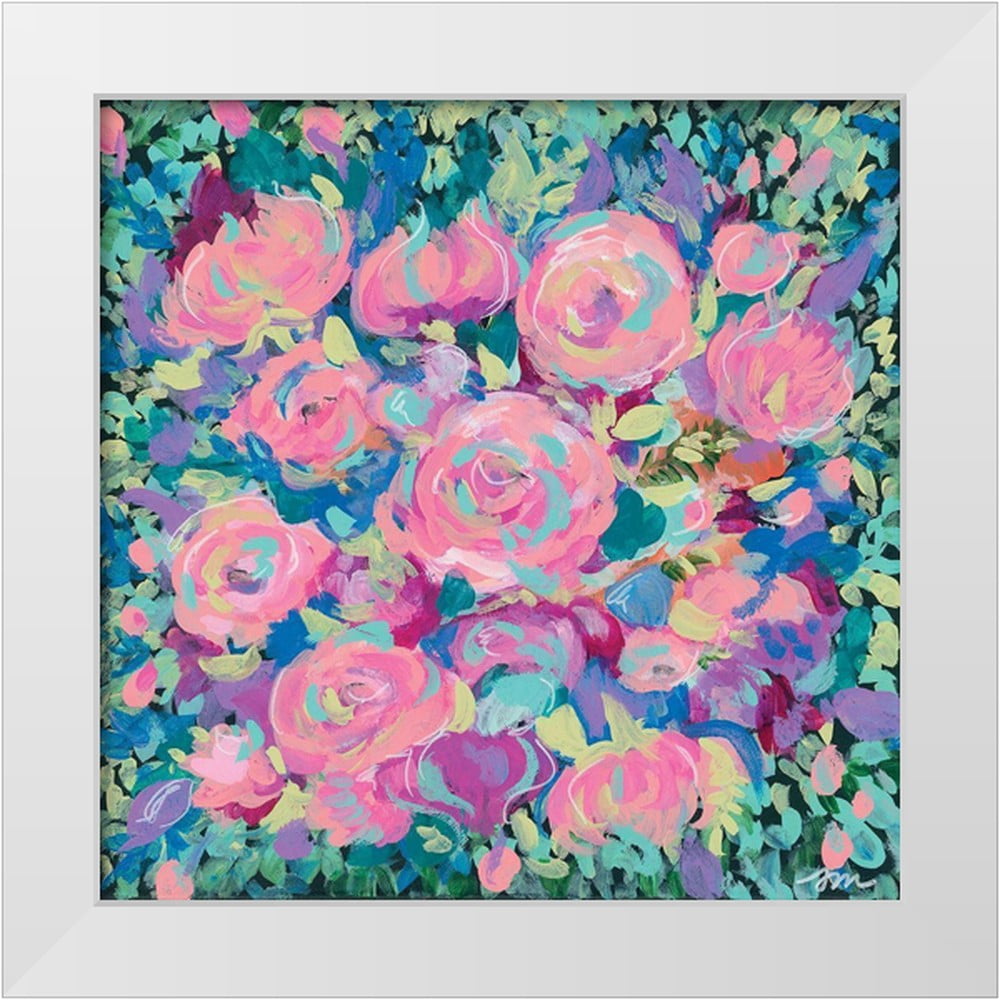 Mingo, Jessica 12x12 White Modern Wood Framed Museum Art Print Titled ...