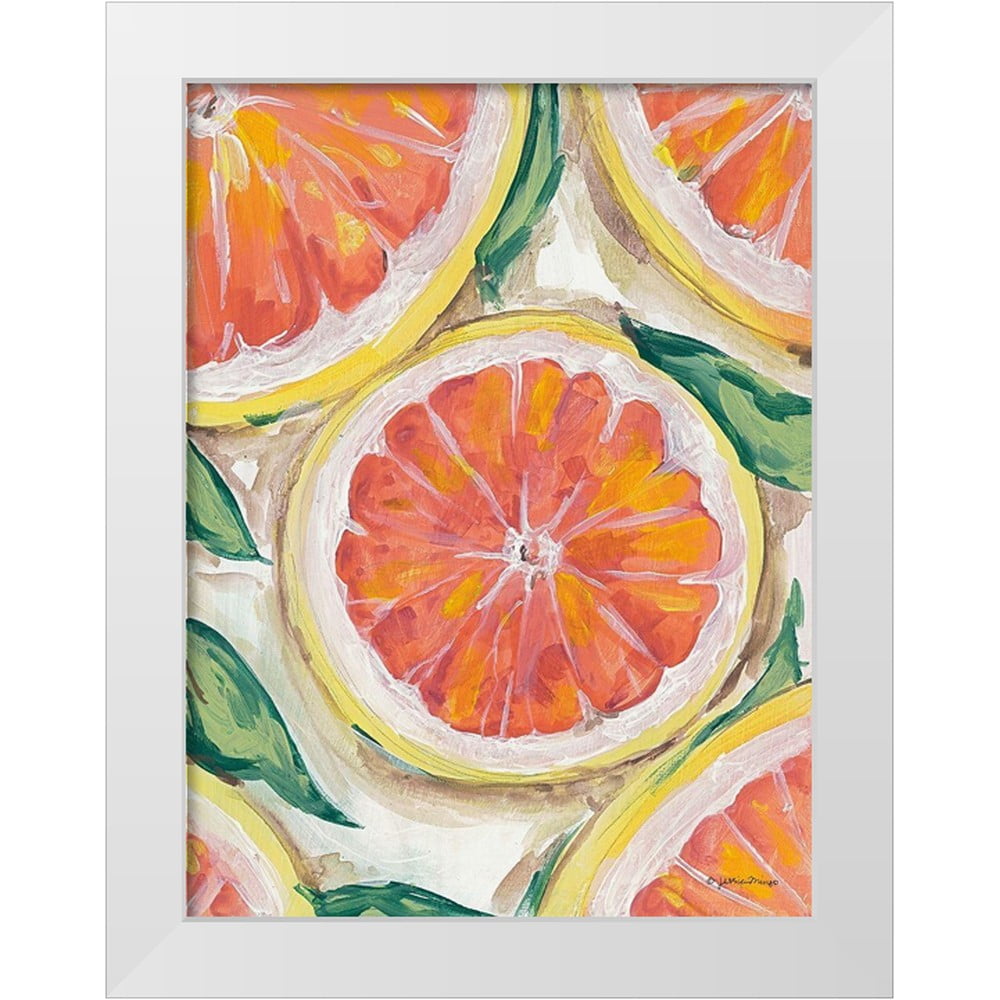 Mingo, Jessica 12x14 White Modern Wood Framed Museum Art Print Titled ...