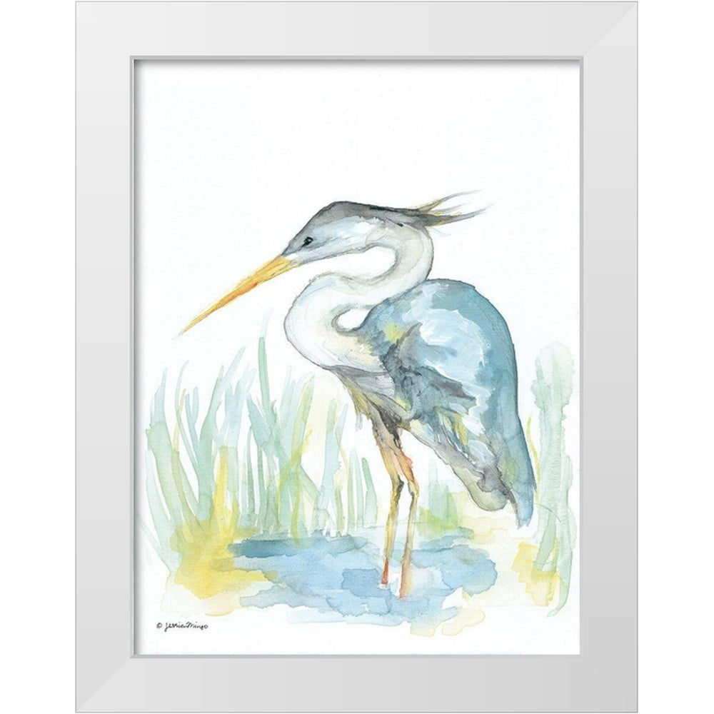 Mingo, Jessica 12x14 White Modern Wood Framed Museum Art Print Titled ...