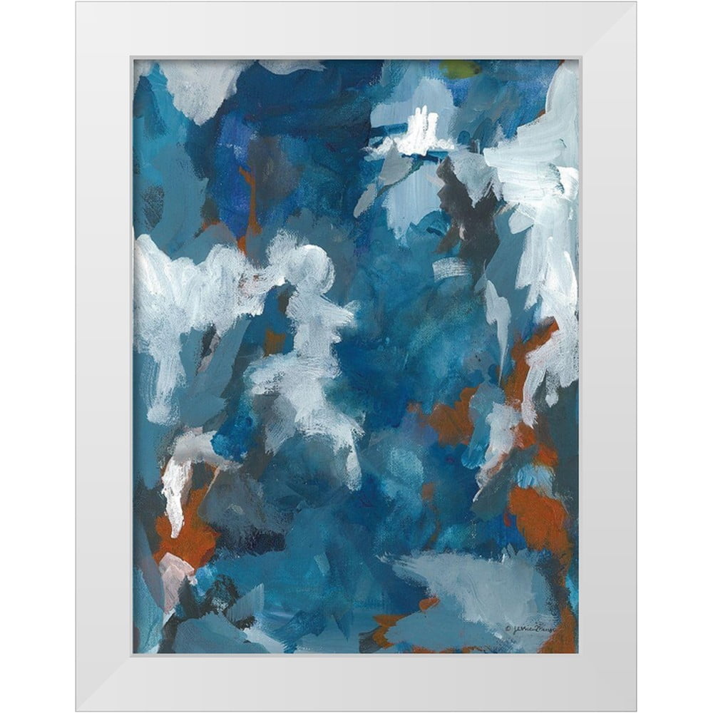 Mingo, Jessica 12x14 White Modern Wood Framed Museum Art Print Titled ...