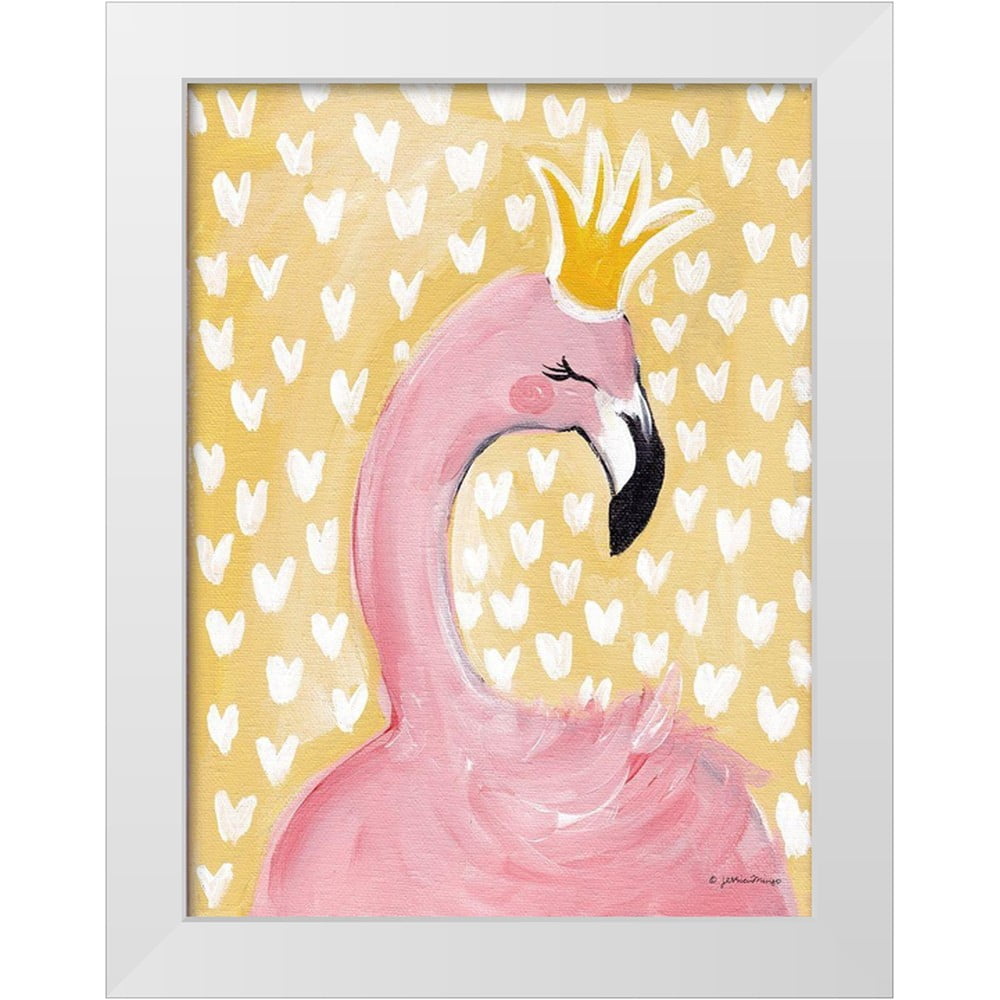 Mingo, Jessica 12x14 White Modern Wood Framed Museum Art Print Titled ...