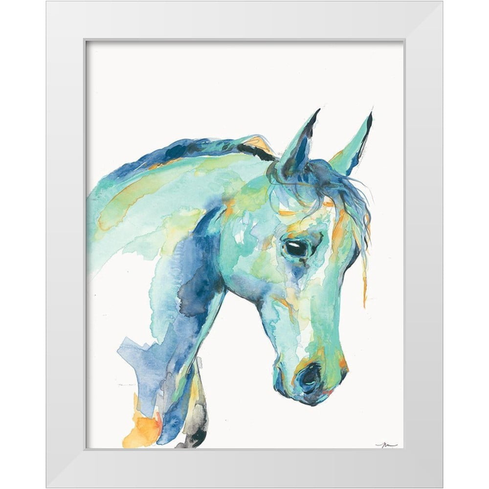 Mingo, Jessica 12x14 White Modern Wood Framed Museum Art Print Titled ...