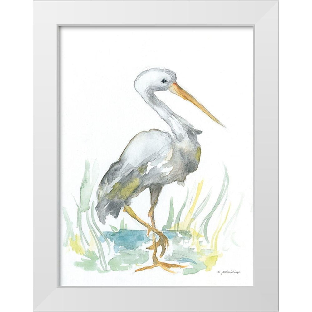 Mingo, Jessica 12x14 White Modern Wood Framed Museum Art Print Titled ...