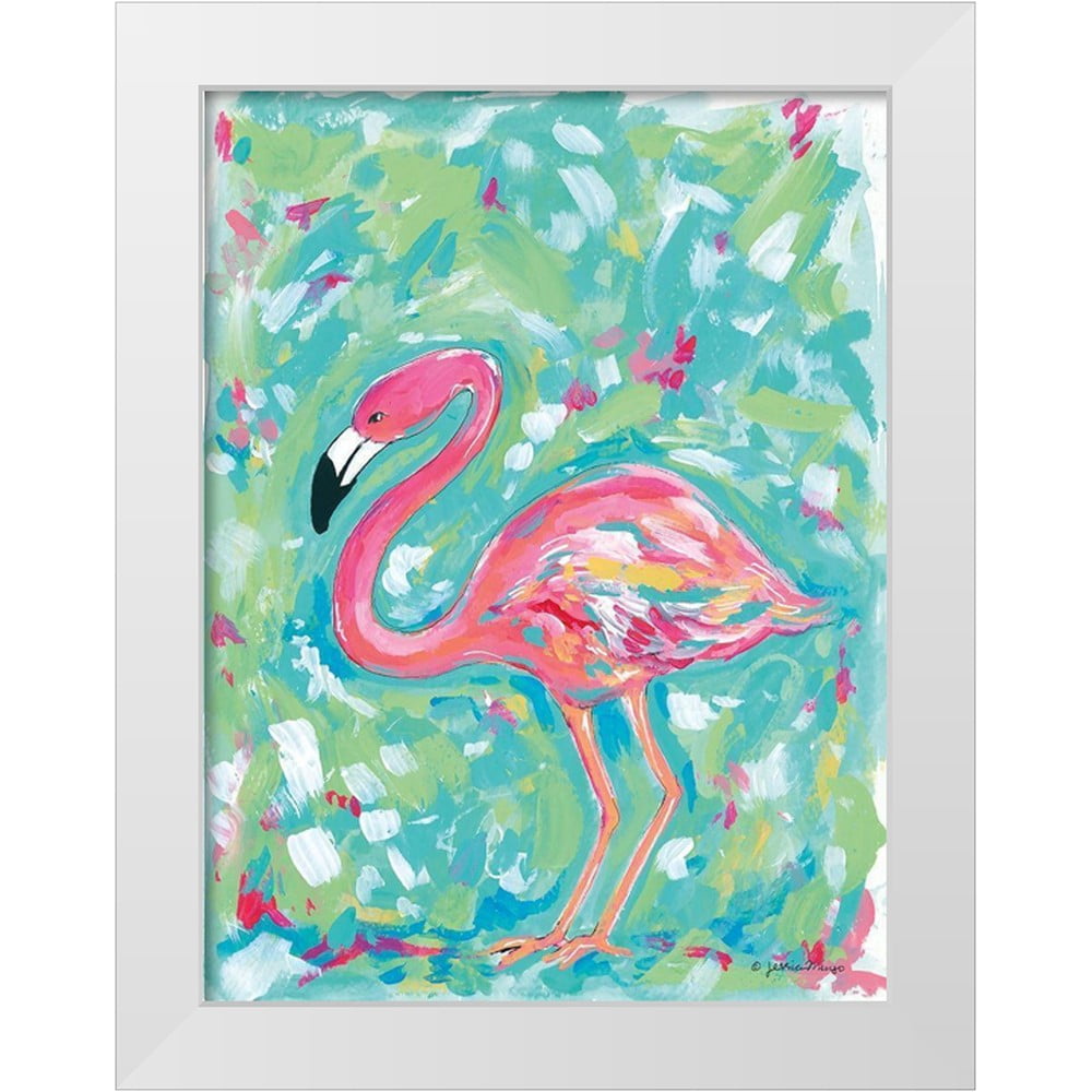 Mingo, Jessica 12x14 White Modern Wood Framed Museum Art Print Titled ...
