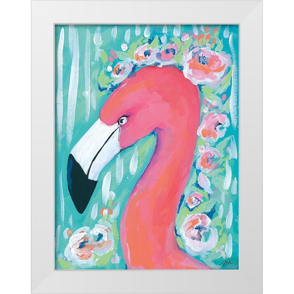 Mingo, Jessica 12x14 White Modern Wood Framed Museum Art Print Titled ...