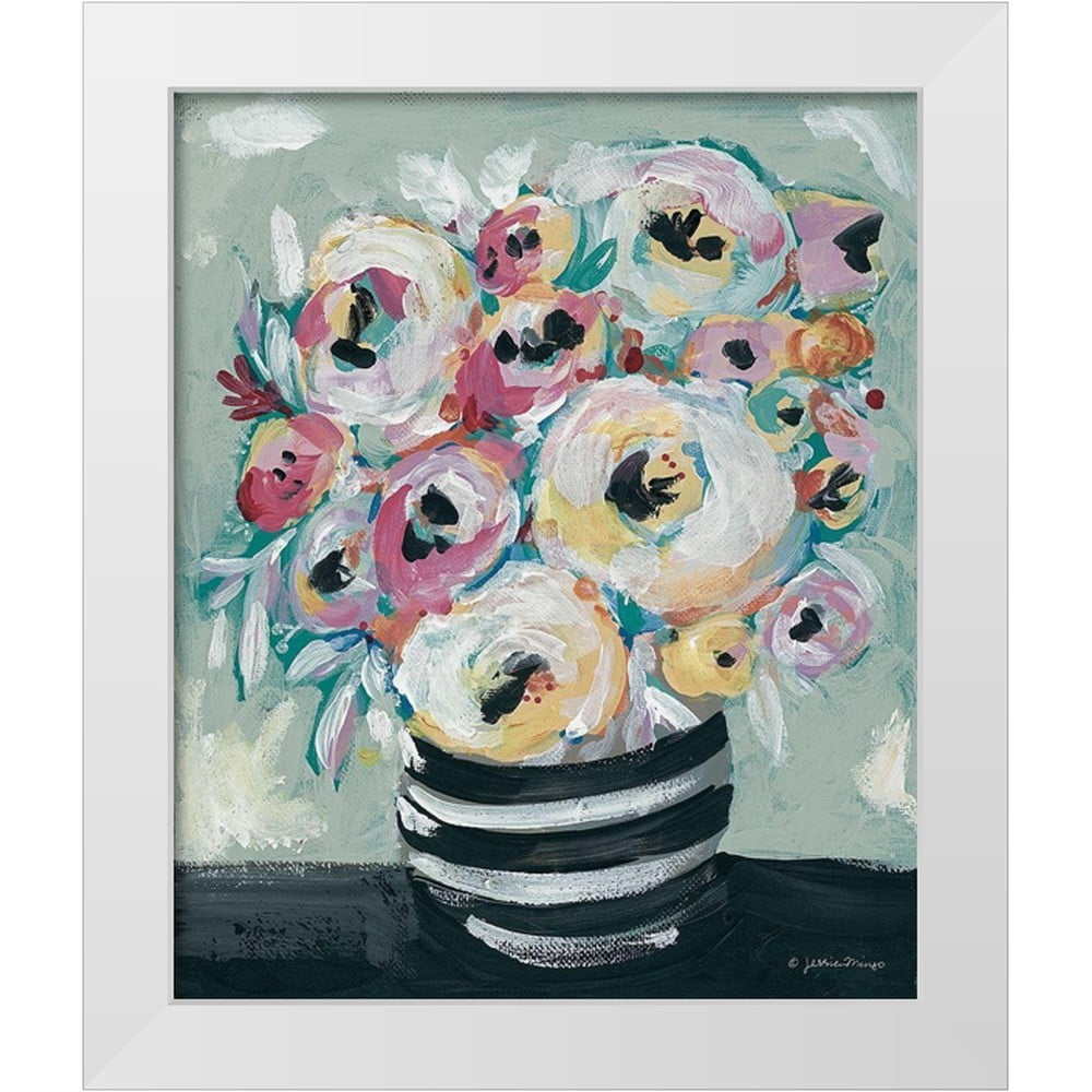 Mingo, Jessica 12x14 White Modern Wood Framed Museum Art Print Titled ...
