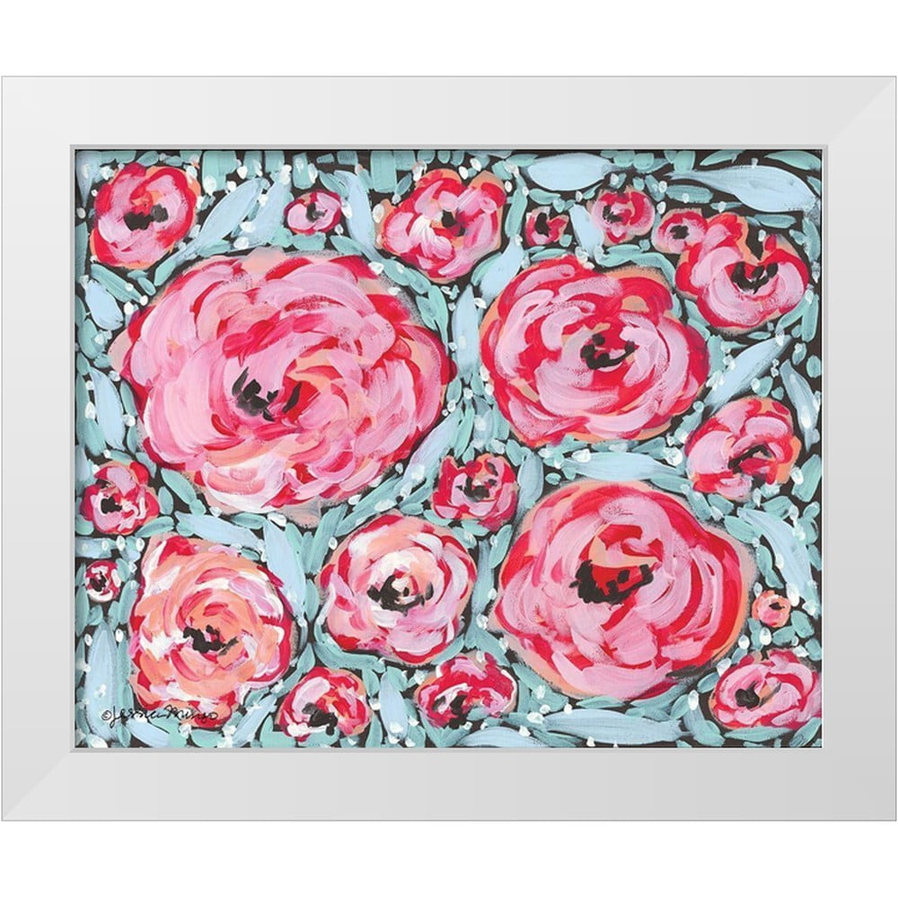 Mingo, Jessica 14x12 White Modern Wood Framed Museum Art Print Titled ...