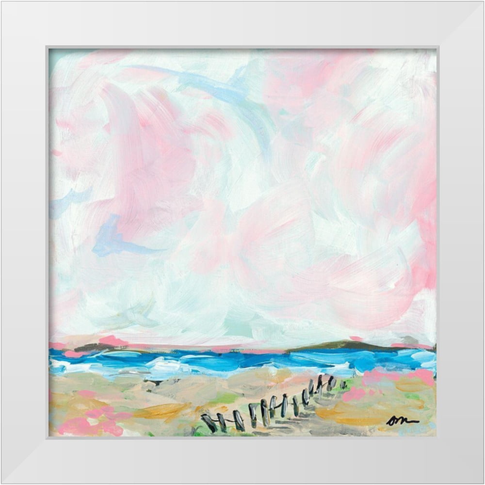 Mingo, Jessica 15x15 White Modern Wood Framed Museum Art Print Titled ...