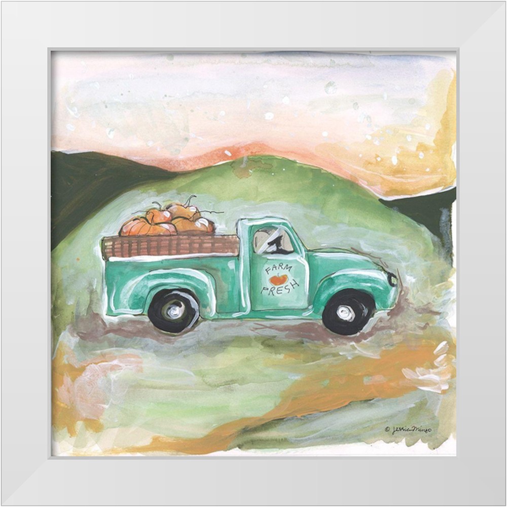 Mingo, Jessica 15x15 White Modern Wood Framed Museum Art Print Titled ...