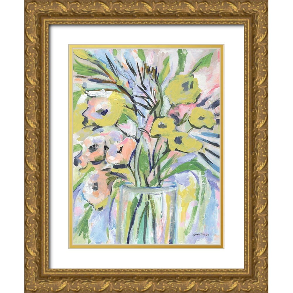 Mingo, Jessica 15x18 Gold Ornate Wood Framed with Double Matting Museum ...