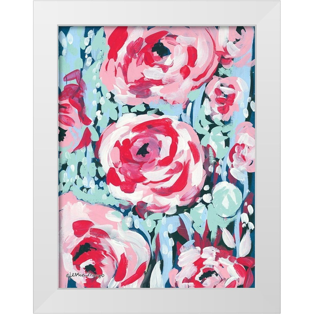 Mingo, Jessica 15x18 White Modern Wood Framed Museum Art Print Titled ...