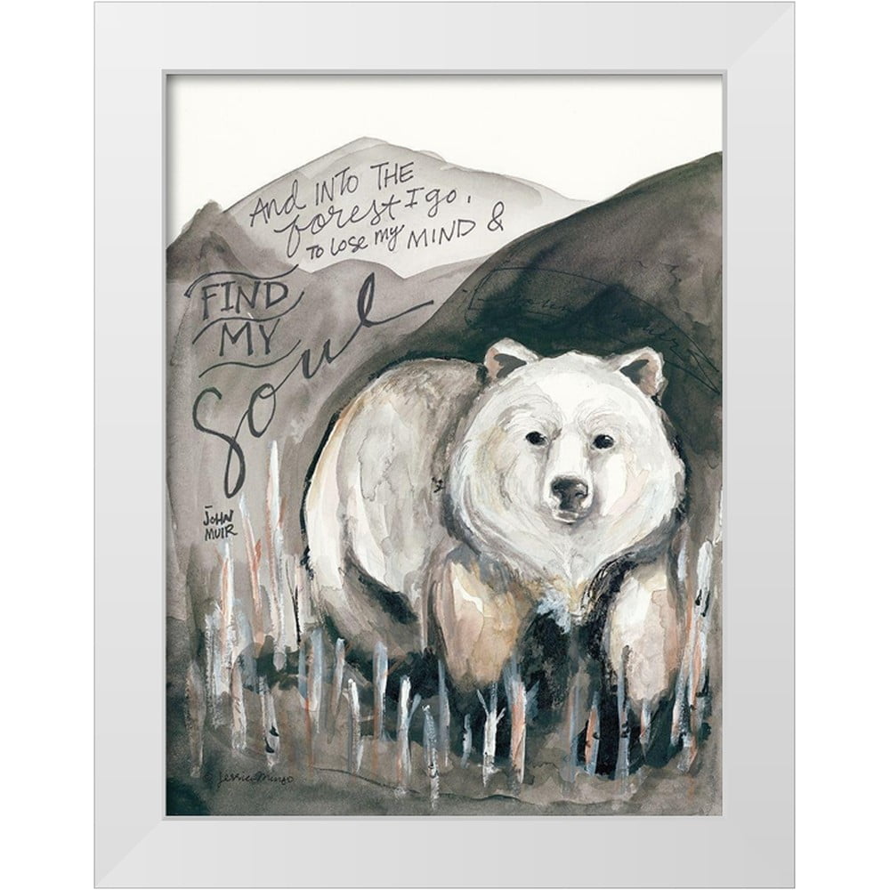 Mingo, Jessica 15x18 White Modern Wood Framed Museum Art Print Titled ...