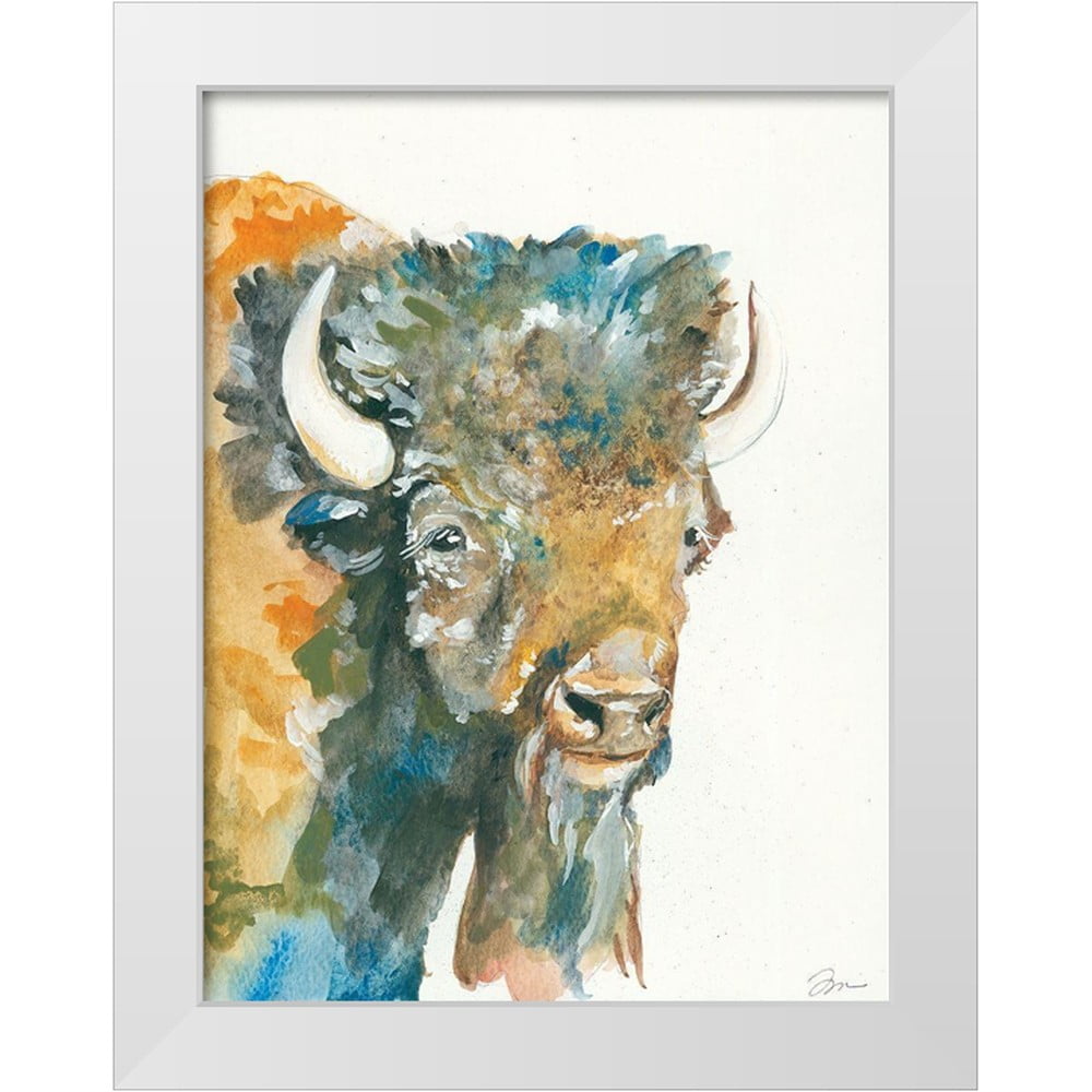 Mingo, Jessica 15x18 White Modern Wood Framed Museum Art Print Titled ...