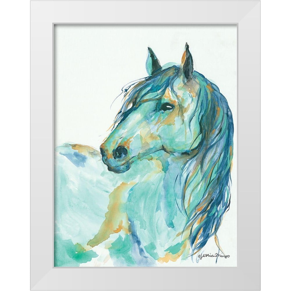 Mingo, Jessica 15x18 White Modern Wood Framed Museum Art Print Titled ...
