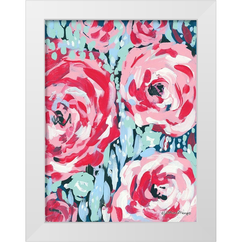 Mingo, Jessica 15x18 White Modern Wood Framed Museum Art Print Titled ...