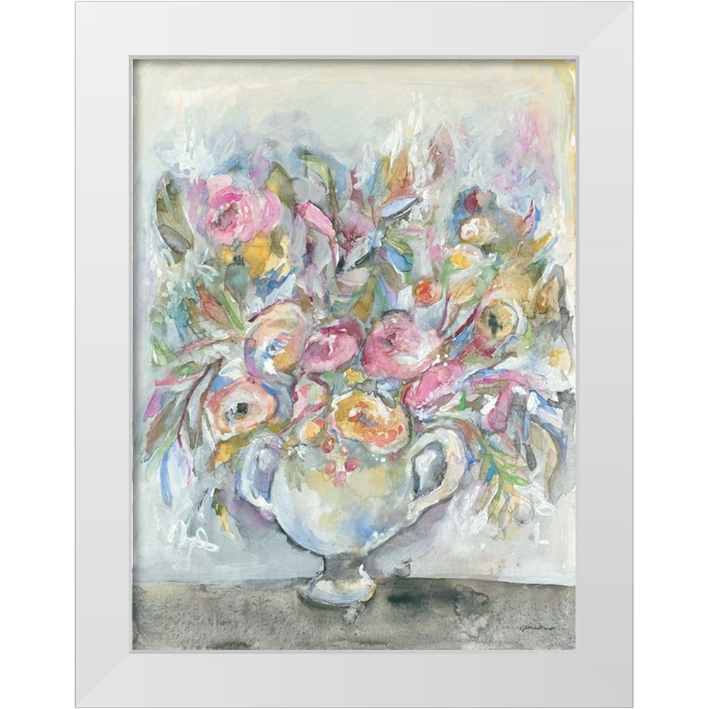 Mingo, Jessica 15x18 White Modern Wood Framed Museum Art Print Titled ...