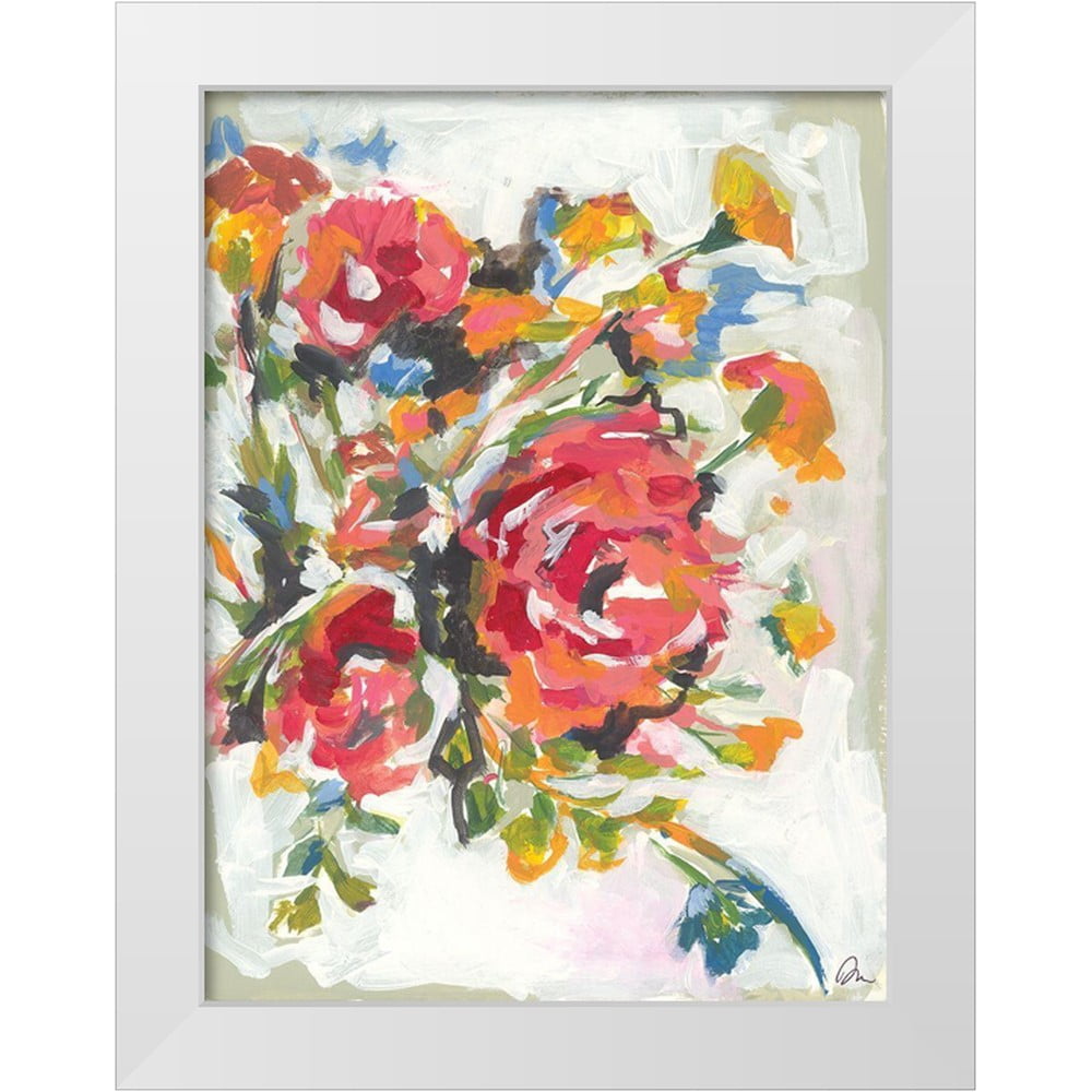 Mingo, Jessica 15x18 White Modern Wood Framed Museum Art Print Titled ...