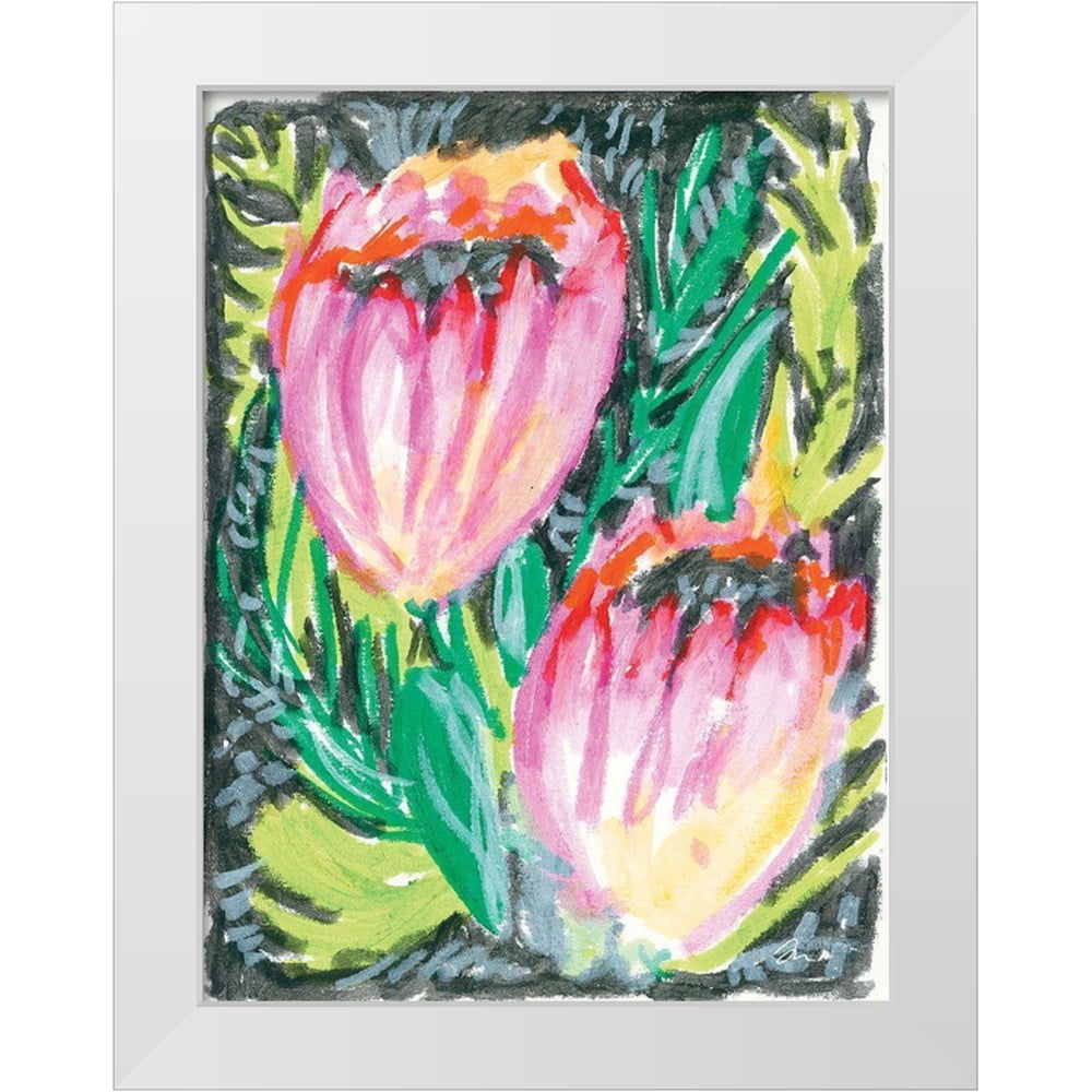 Mingo, Jessica 15x18 White Modern Wood Framed Museum Art Print Titled ...