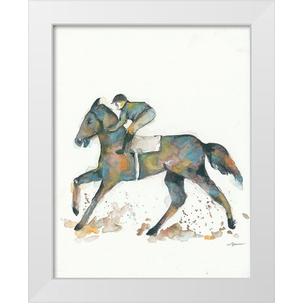 Mingo, Jessica 15x18 White Modern Wood Framed Museum Art Print Titled ...