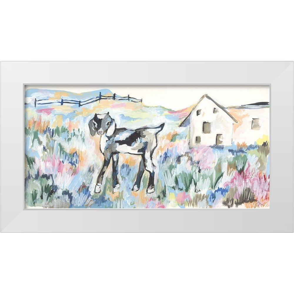 Mingo, Jessica 18x11 White Modern Wood Framed Museum Art Print Titled ...