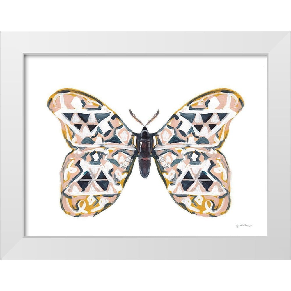 Mingo, Jessica 18x15 White Modern Wood Framed Museum Art Print Titled ...