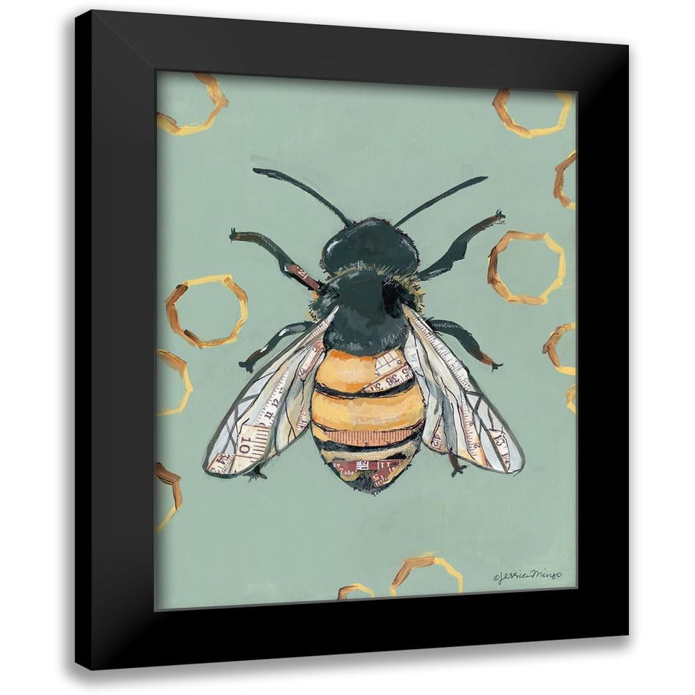 Mingo, Jessica 19x24 Black Modern Framed Museum Art Print Titled - Bee ...
