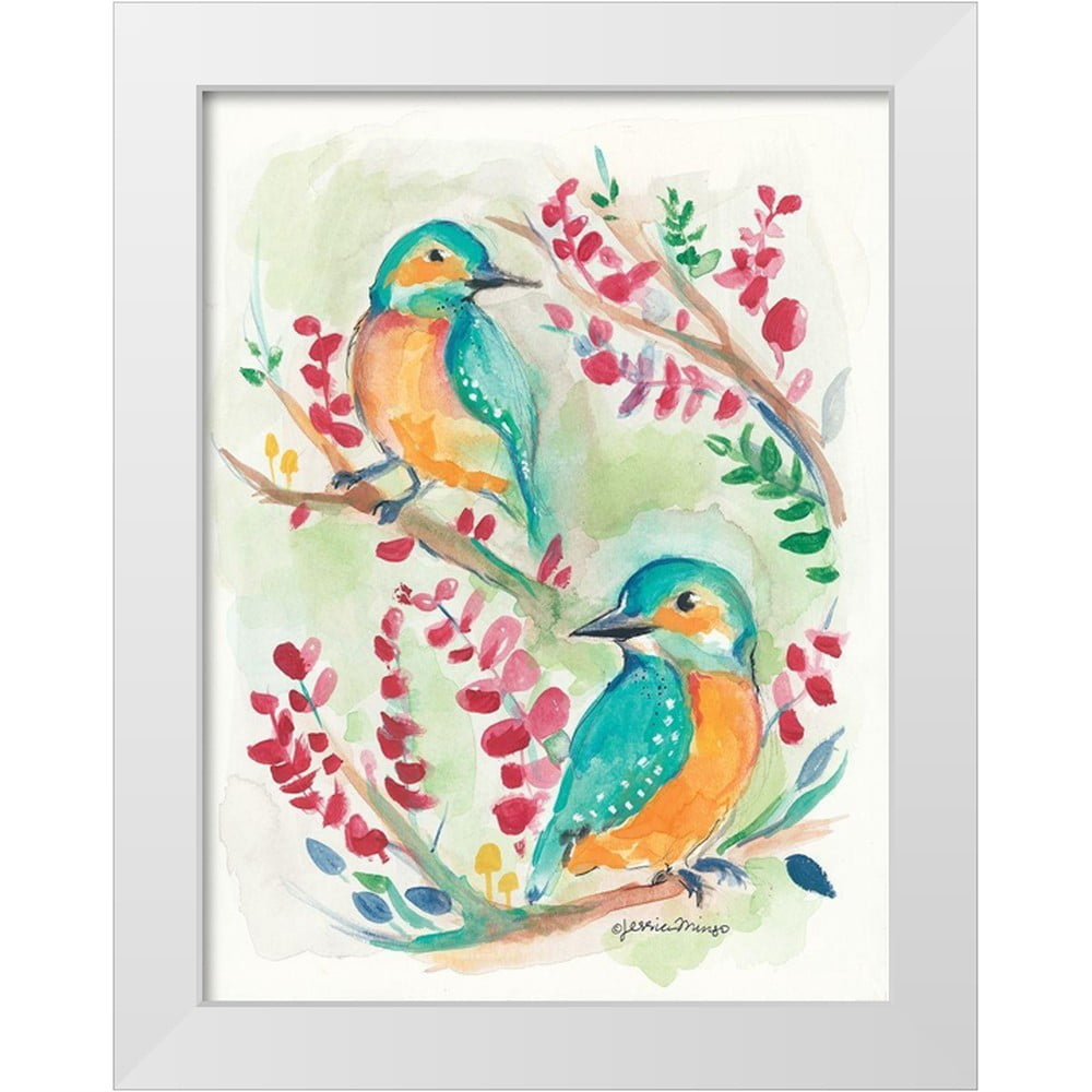 Mingo, Jessica 19x24 White Modern Wood Framed Museum Art Print Titled ...