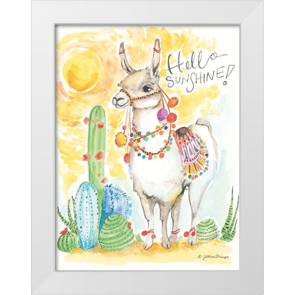 Mingo, Jessica 19x24 White Modern Wood Framed Museum Art Print Titled ...