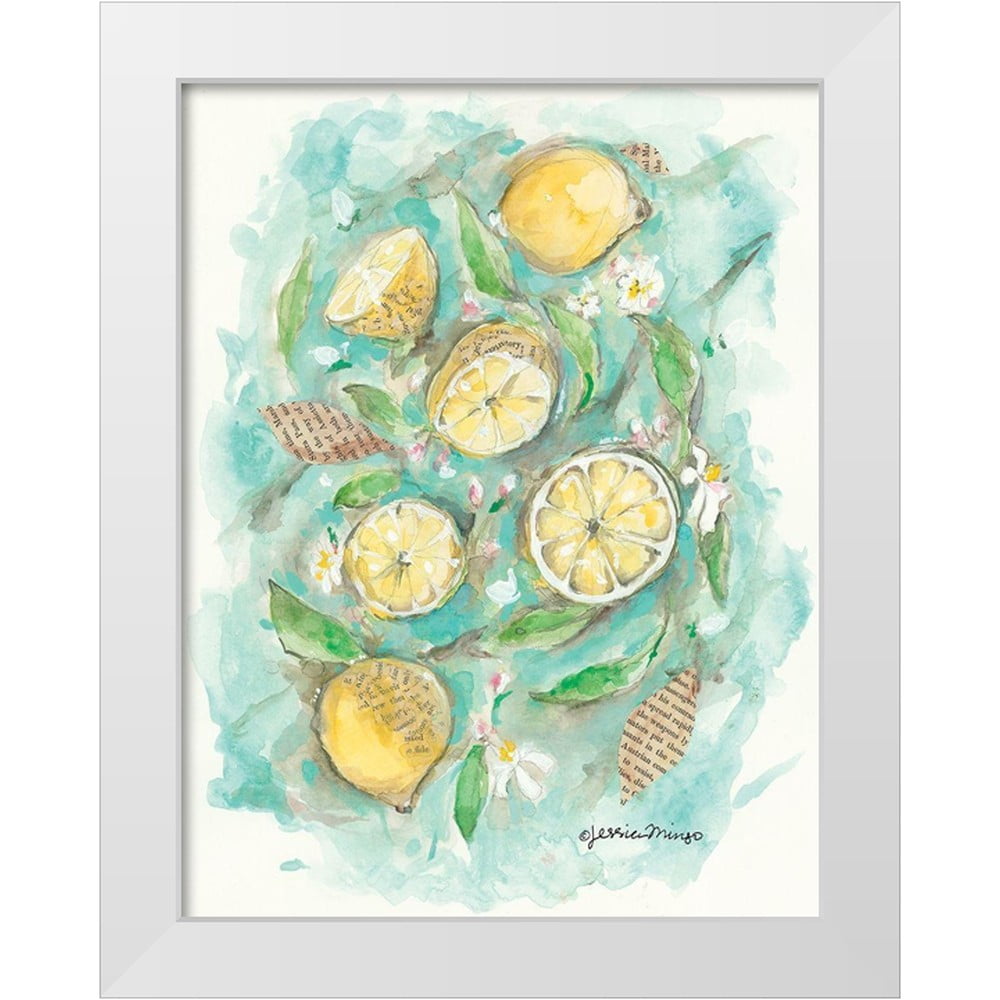 Mingo, Jessica 19x24 White Modern Wood Framed Museum Art Print Titled ...