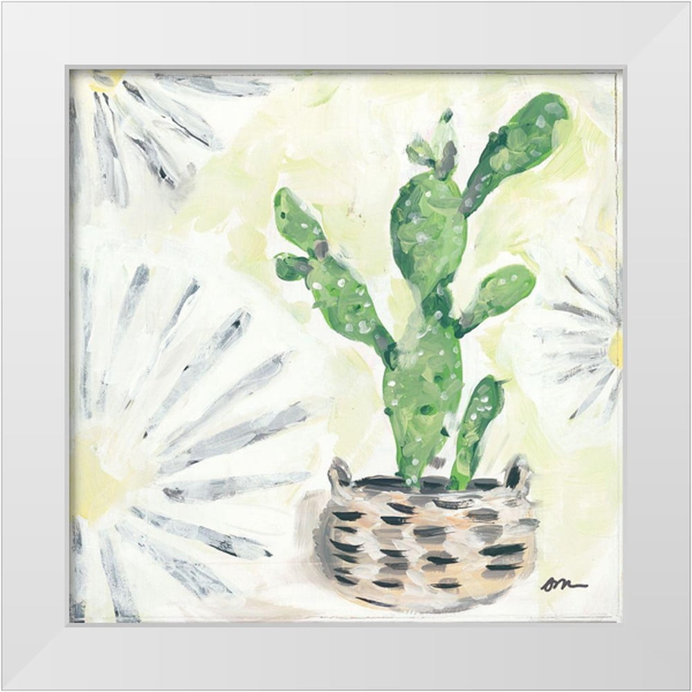 Mingo, Jessica 20x20 White Modern Wood Framed Museum Art Print Titled ...