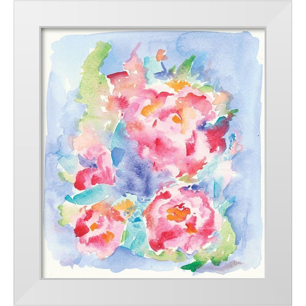 Mingo, Jessica 20x22 White Modern Wood Framed Museum Art Print Titled ...