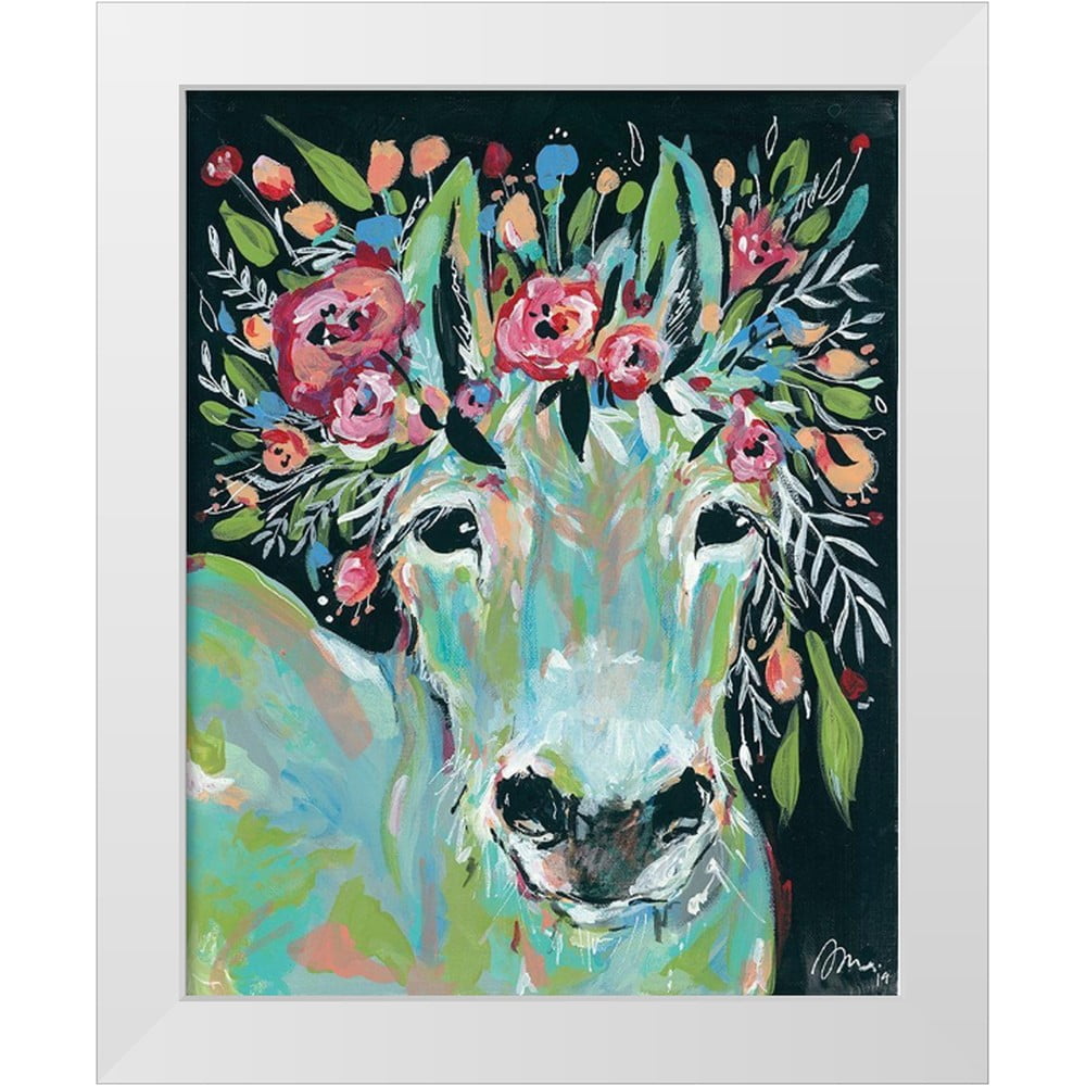 Mingo, Jessica 20x24 White Modern Wood Framed Museum Art Print Titled ...