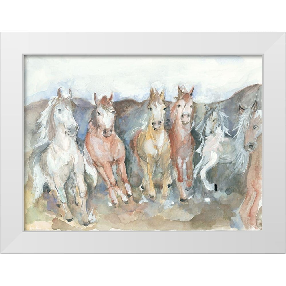 Mingo, Jessica 24x19 White Modern Wood Framed Museum Art Print Titled ...