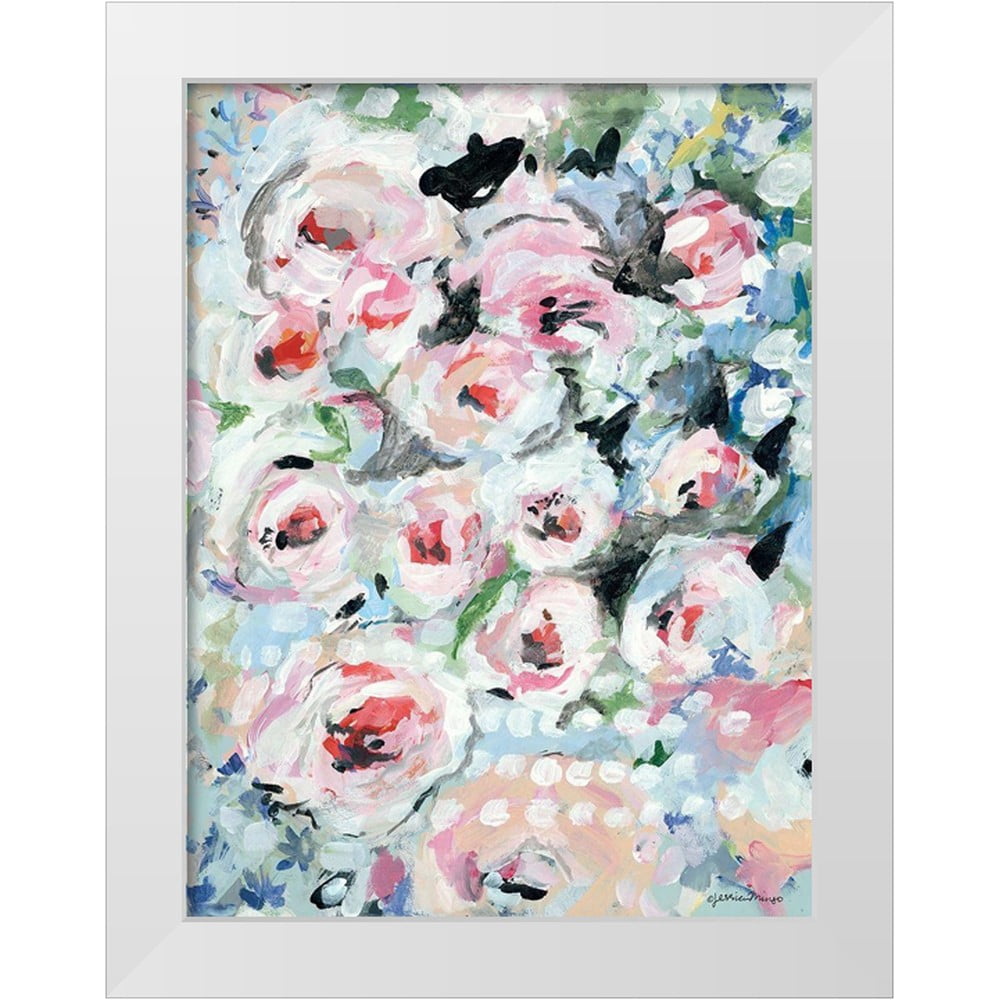 Mingo, Jessica 25x32 White Modern Wood Framed Museum Art Print Titled ...