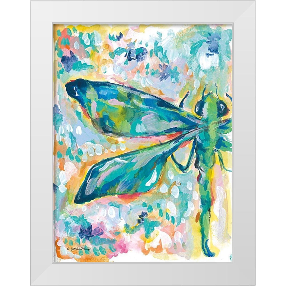 Mingo, Jessica 25x32 White Modern Wood Framed Museum Art Print Titled ...