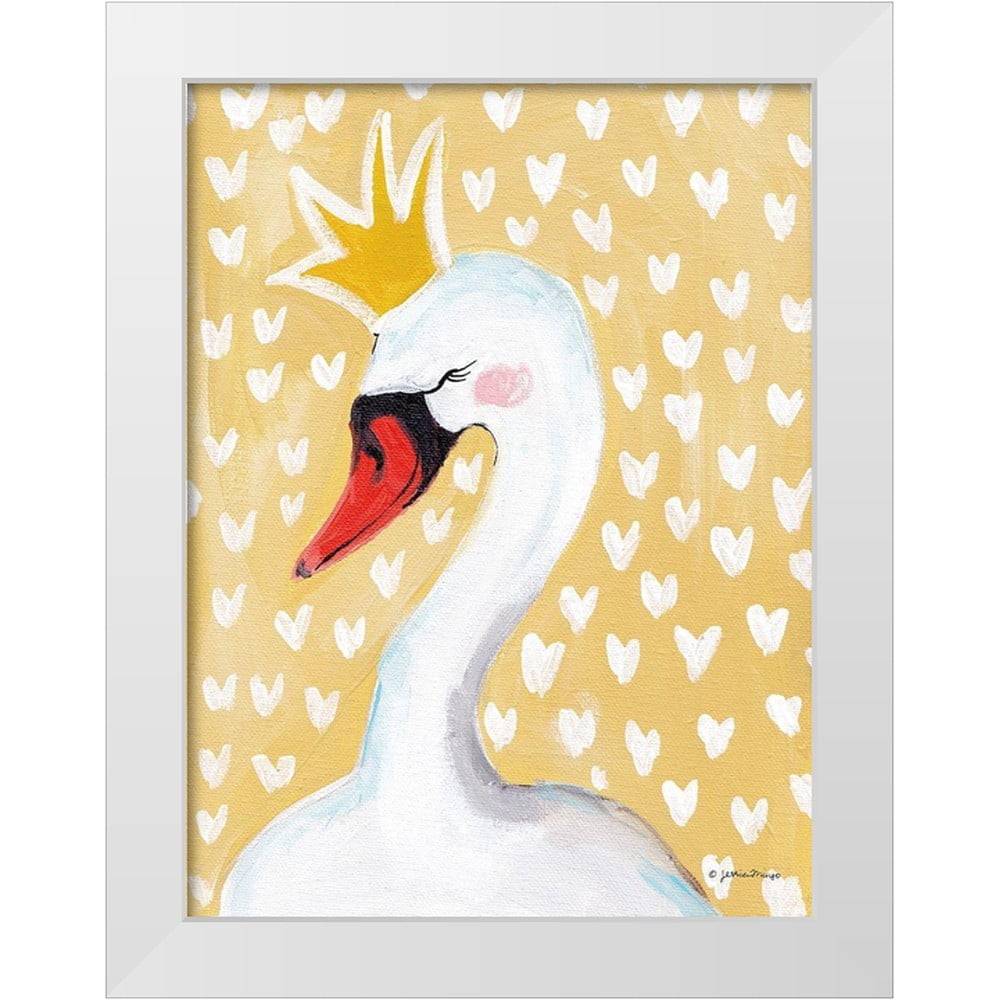 Mingo, Jessica 25x32 White Modern Wood Framed Museum Art Print Titled ...