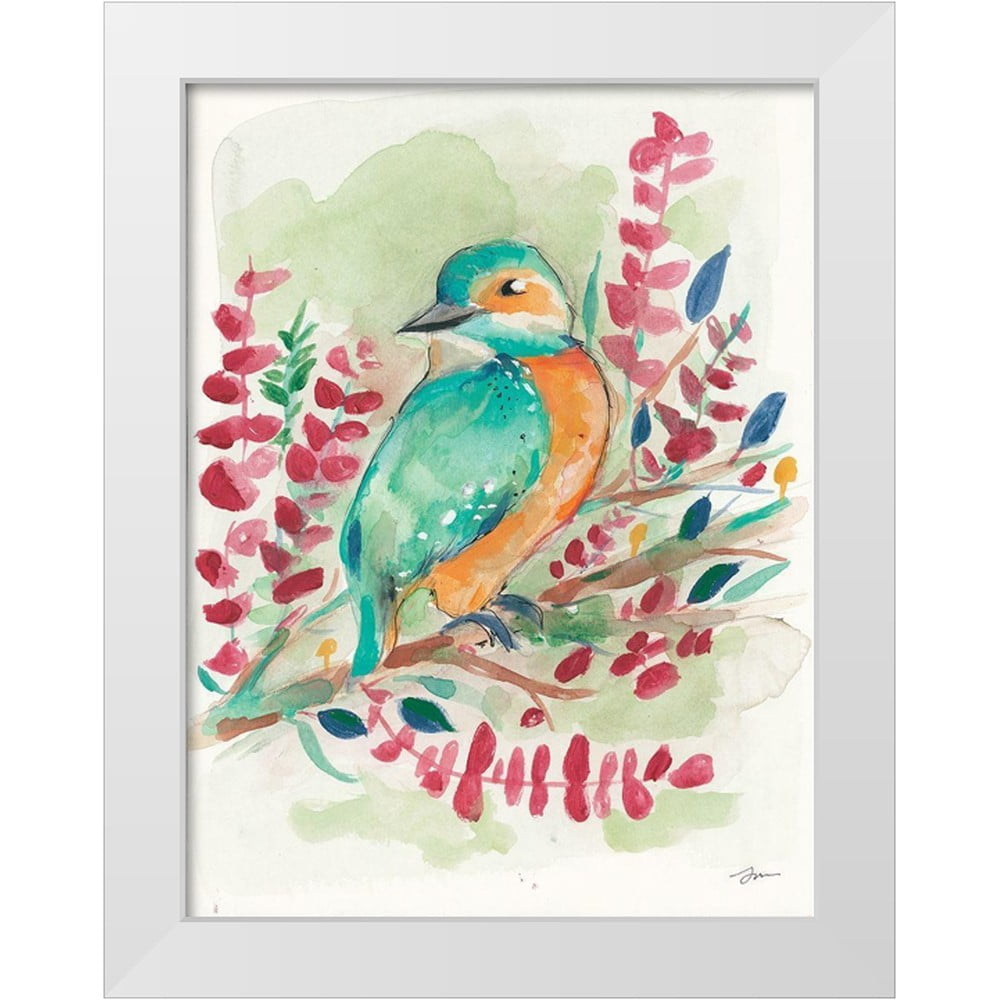 Mingo, Jessica 25x32 White Modern Wood Framed Museum Art Print Titled ...