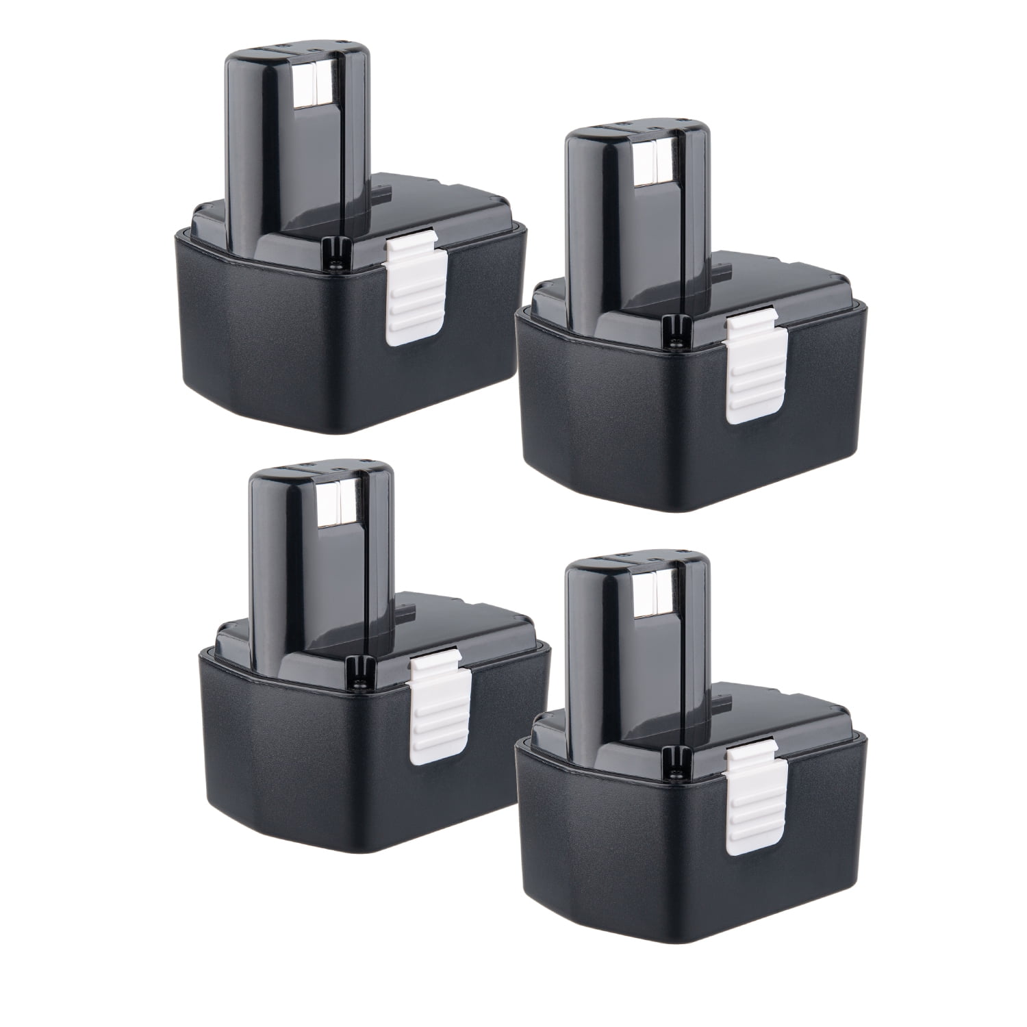 Mingsci 4-Packs 14.4V 4.8Ah Replacement Battery Compatible with Hitachi ...