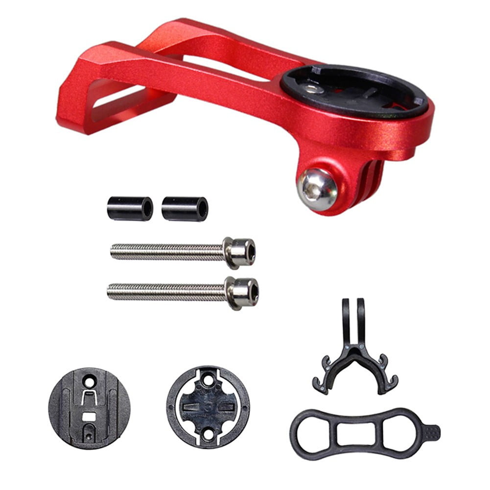 Mingyiq Aluminum Bike Computer Mount Extender for MTB/Road Bikes Red ...