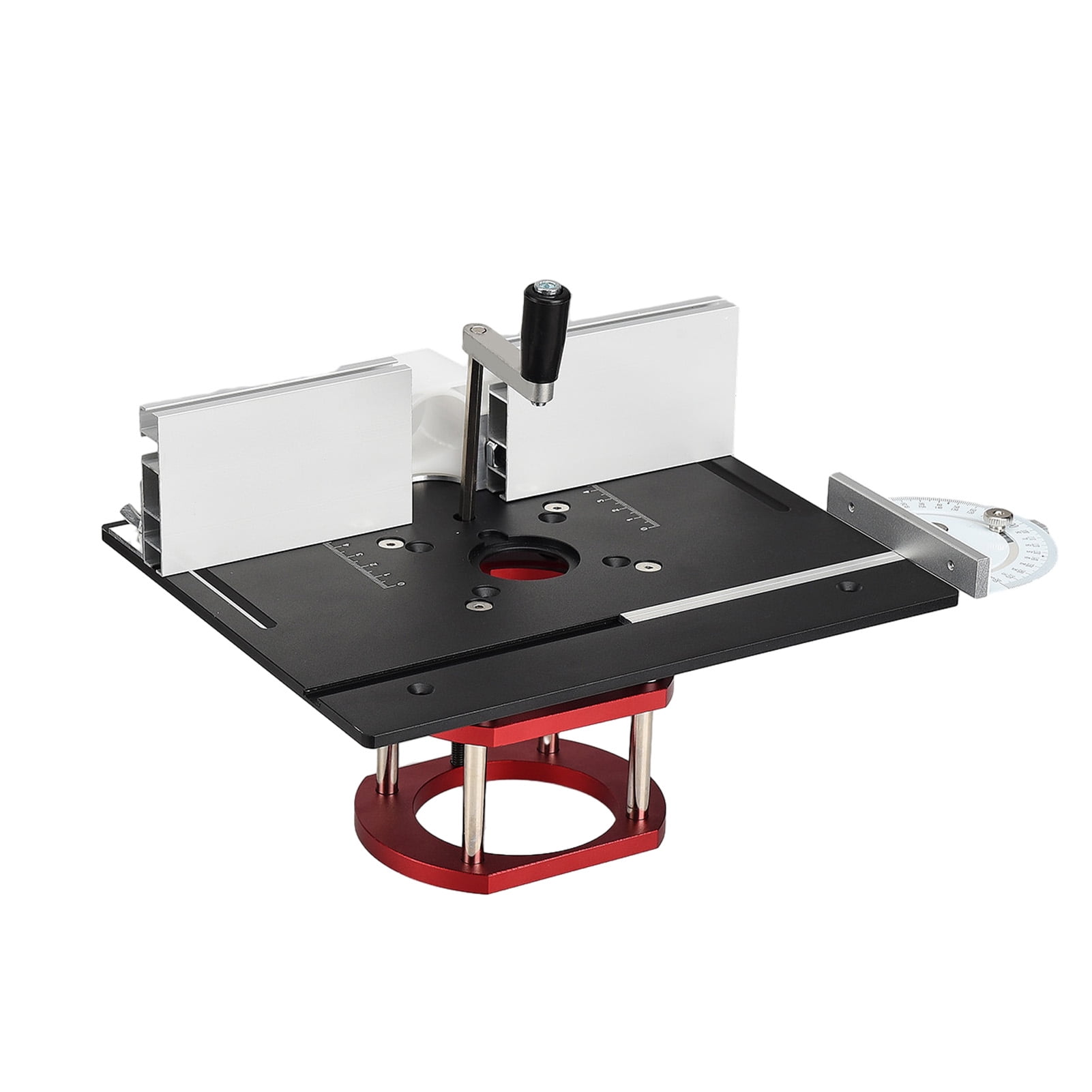 Minhui Set of 4 Router Lift Kit Router Table Insert Plate Aluminum ...