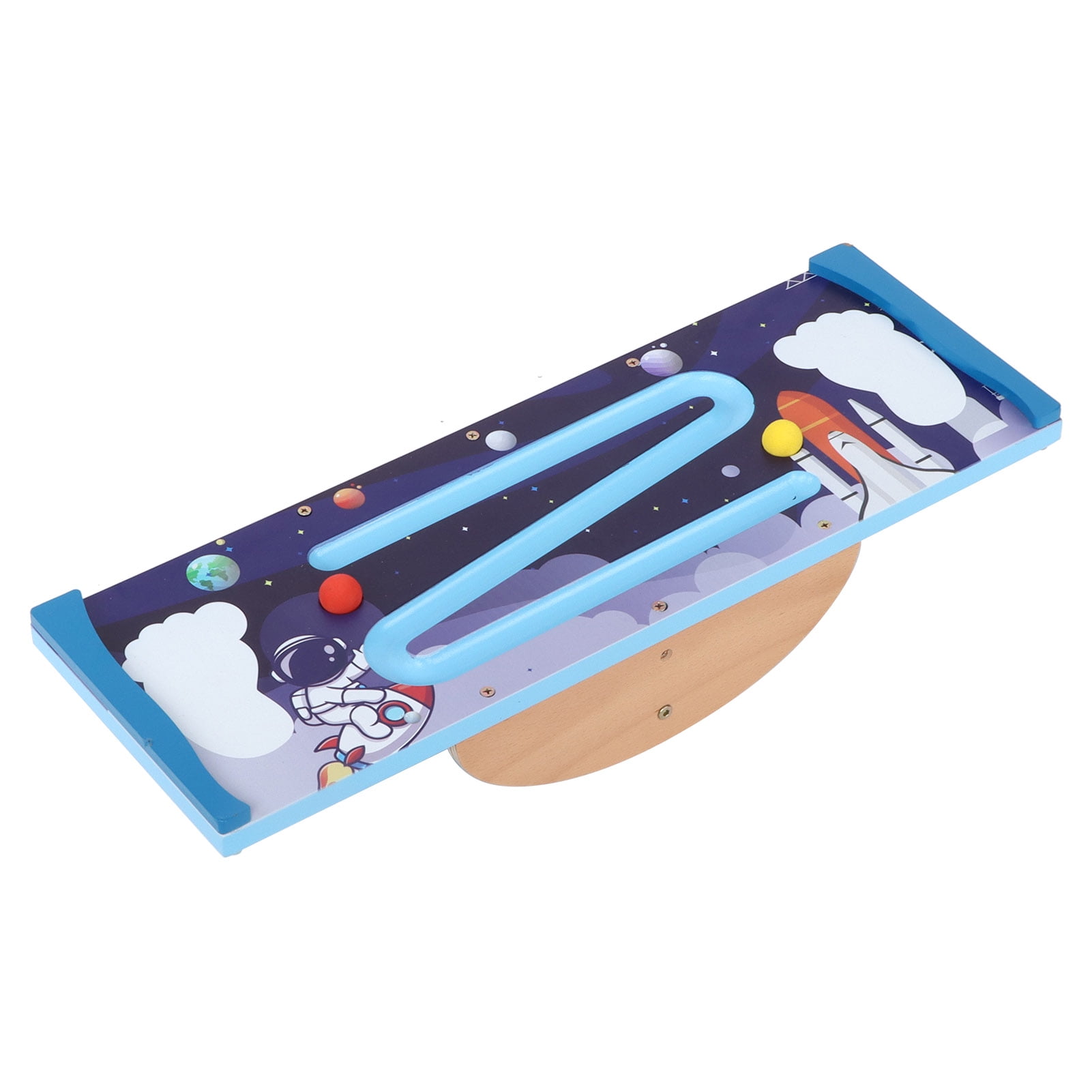 Minhui Wooden Balancing Boards for Kids 6+, Balance Training Under Desk ...