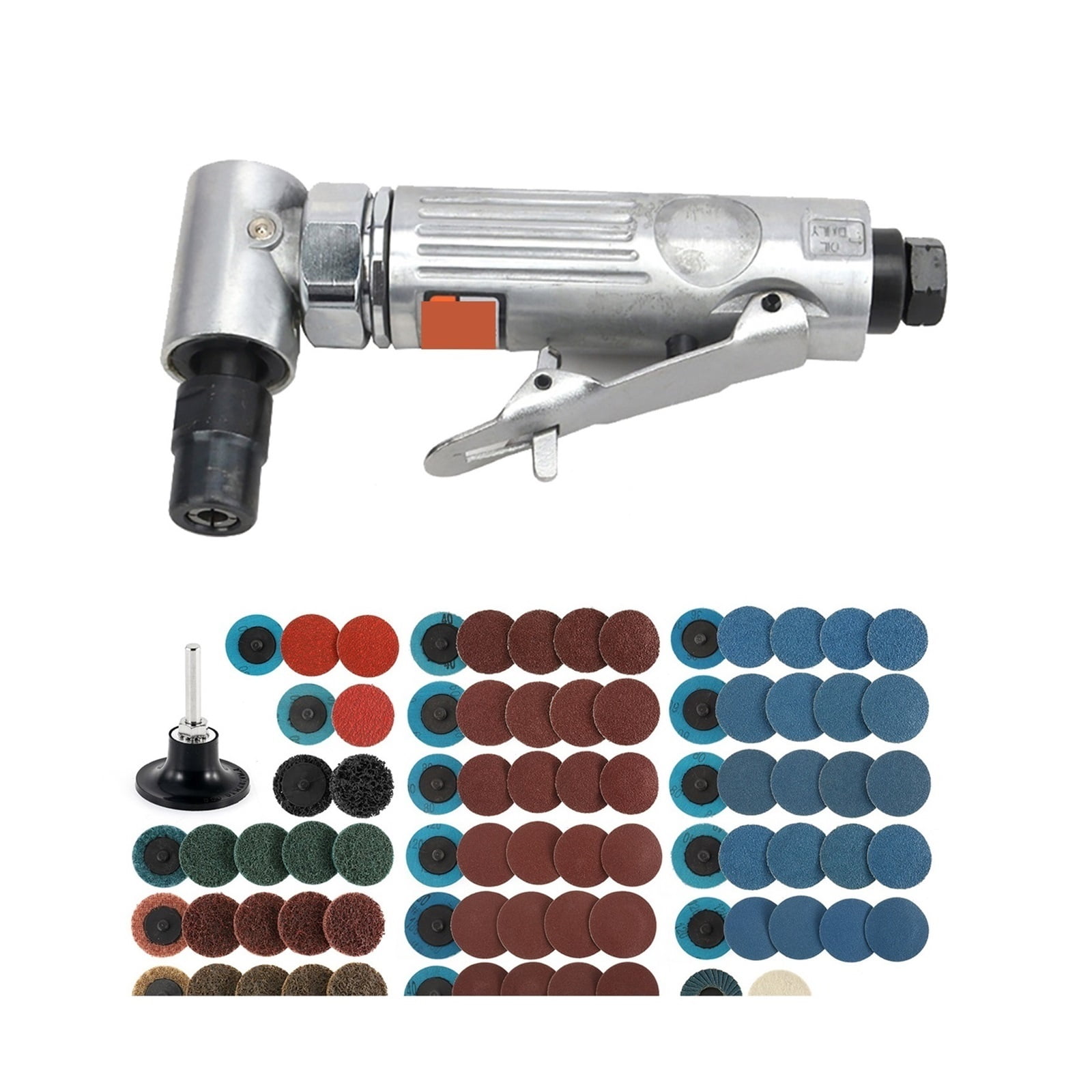 Mini 1/4 Air Angle Die Grinder 90 Degree Pneumatic Grinding Polisher ...