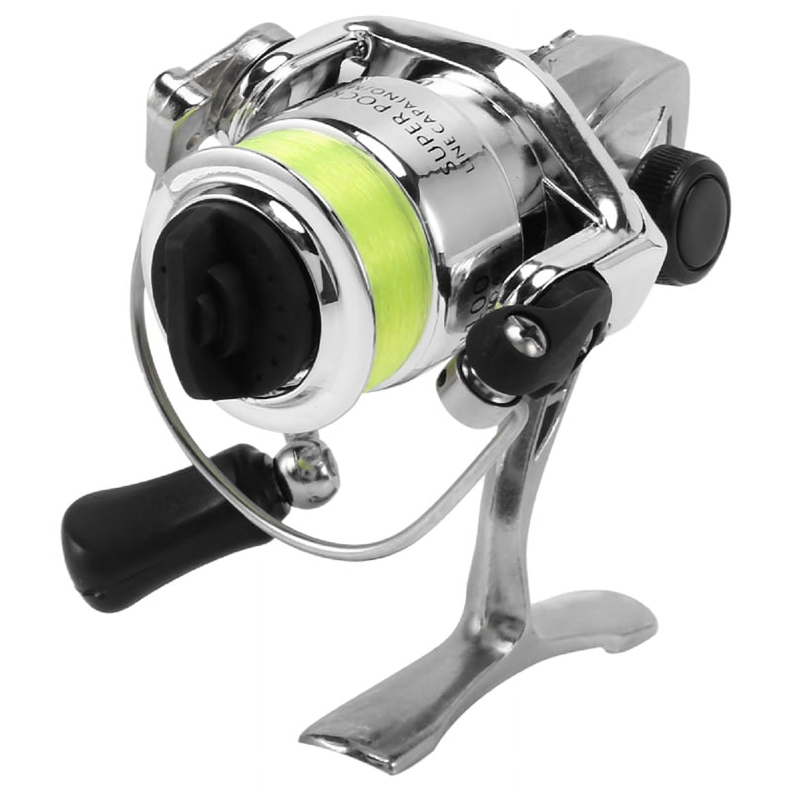Mini 100 Pocket Fishing Reel Tackle Small 4.3:1 Metal Wheel Pesca ...